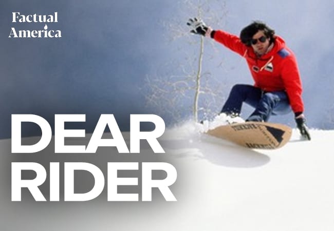 Dear Rider: The Jake Burton Story Chronicles the Origins of Snowboarding