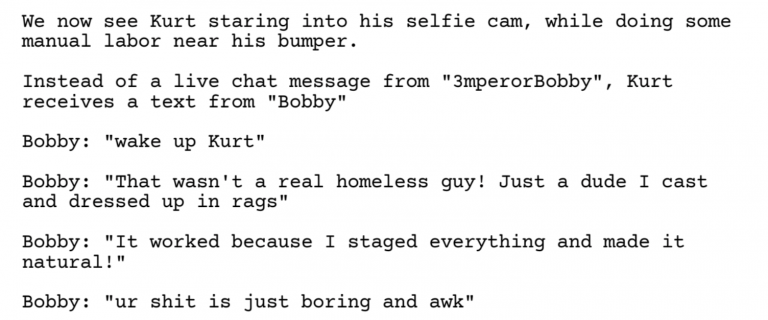 How to Write Text Mesages in a Screenplay / Format Texts in a Script