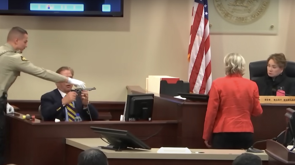 Expert Witness in Rust Shooting Trial Points Gun Toward Judge Before ...